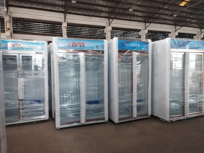 Showcase Single Door Upright Cooler Chiller 5 Layers Adjustable Wire ...