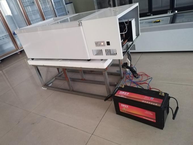 commercial Seafood Display Freezer Glass Door Refrigerated Table Top ...