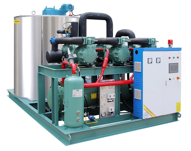 40T/24H Automatic Ice Maker Machine For Mine Cooling And Freezing